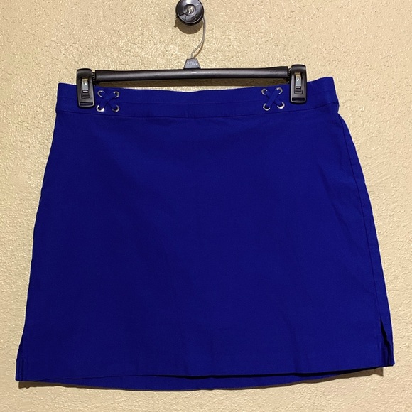 Rafaella | Shorts | Rafaella Skort Skirt Shorts L Royal Blue Stretchy ...